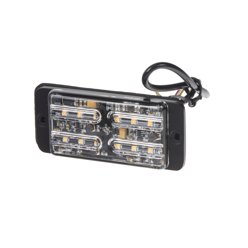 LINEAR LED dual 12x5W LED 12 24V oranžový ECE R65 STUALARM IMPORT
