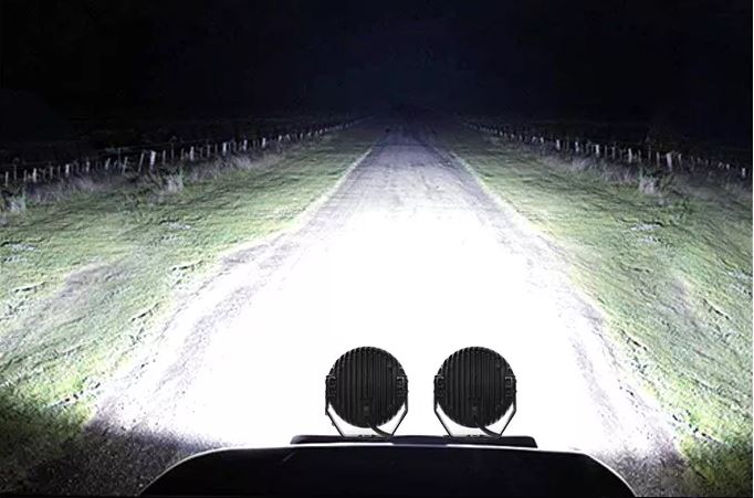 LED světlo kulaté s pozičním světlem, 14x5W, ECE R10, R148, R149 ...