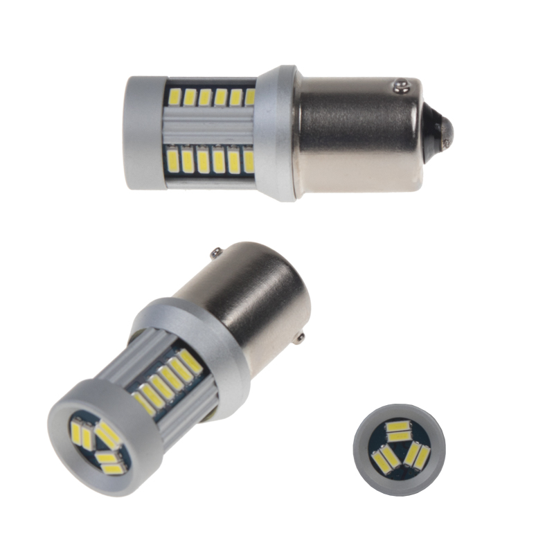 LED BA15s bílá, 12-24V, 30LED/4014SMD | STUALARM IMPORT, s.r.o